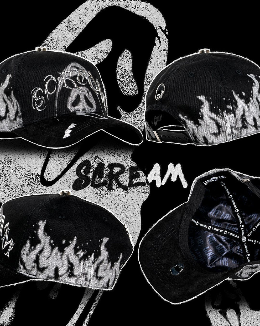 Gorra Barbas Hats "SCREAM" (PREVENTA) – DROP-SHOP