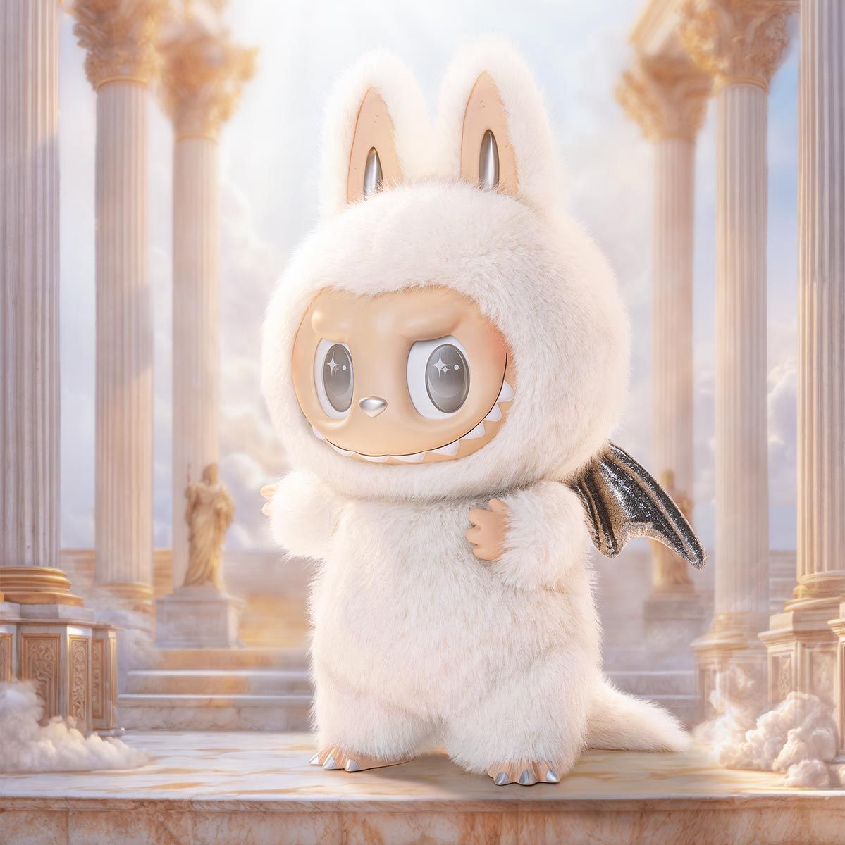Labubu "Zimomo” Angel in clouds – DROP-SHOP