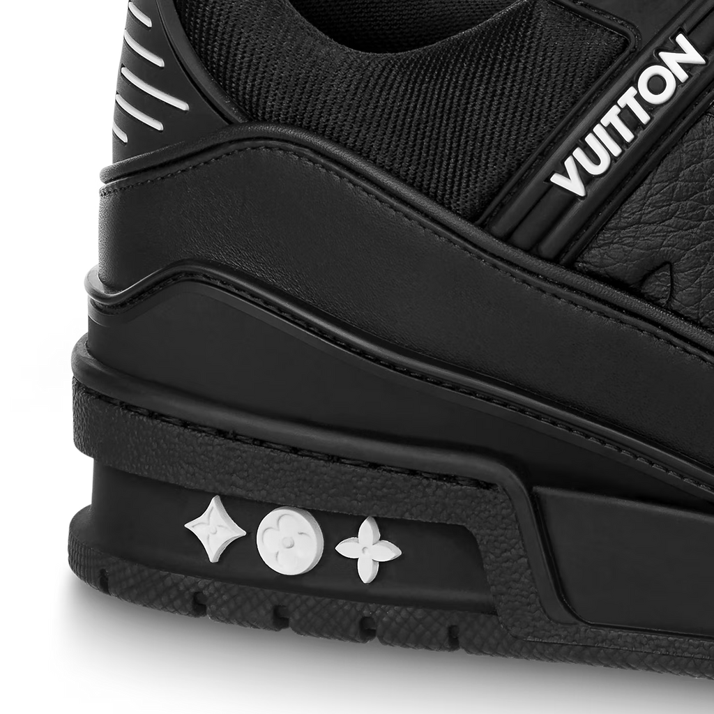 Louis Vuitton Trainer Black Embossed Monogram – DROP-SHOP